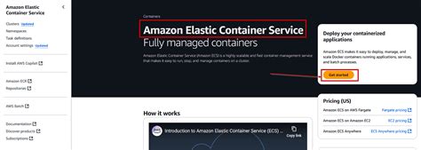 Aws Fargate Steps To Deploy With Containerized Application