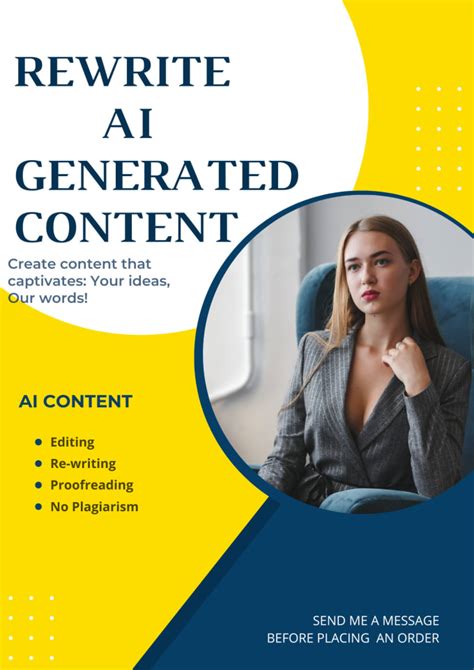 Edit And Rewrite Your Ai Content Generated By Chatgpt By Aminnakhalid