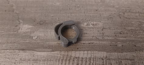 Распечатать в формате 3d работу Кабельный зажим без опоры • Сделано на 3d принтере Anycubic I3