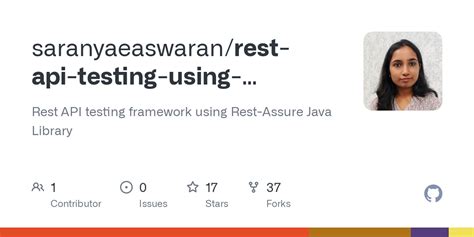 github saranyaeaswaran rest api testing using restassured rest api testing framework using