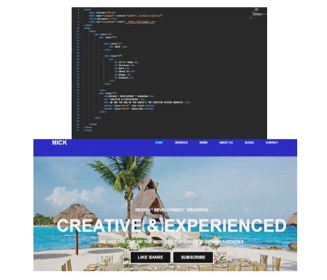This Is Webpage Creat Using Html And Css Kunal Gandole