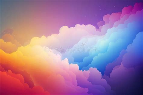 Abstract Colorful Background Generative Ai Stock Illustration
