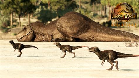 Mama Rex And Her Babies Jurassic World Evolution 2 4k Youtube