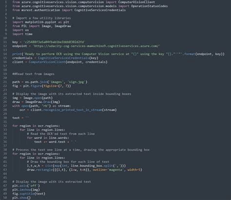 GitHub Santiagobernalr OCR Azure Machine Learning I Learned About The Optical Character