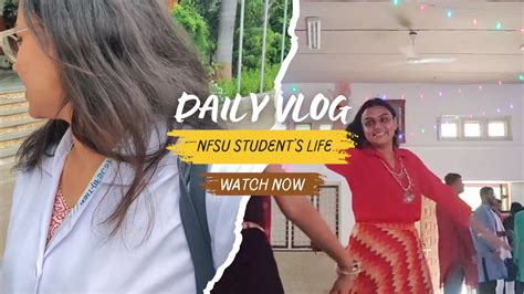 Lab Coats To Dandiya My Exciting Day At Nsit Nfsu Ahmedabad Youtube