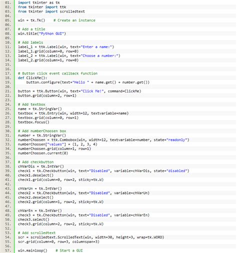 基于tkinter的Python GUI设计一 知乎