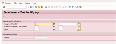 Equipment Task List Display Report By Using Sqvi Sap Community