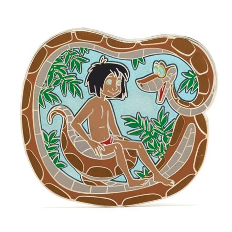 Disney Store Mowgli And Kaa 55th Anniversary Limited Release Pin The Jungle Book Disney Store