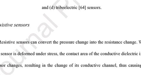 The Working Principle Of A Resistive B Capacitive C Download Scientific Diagram