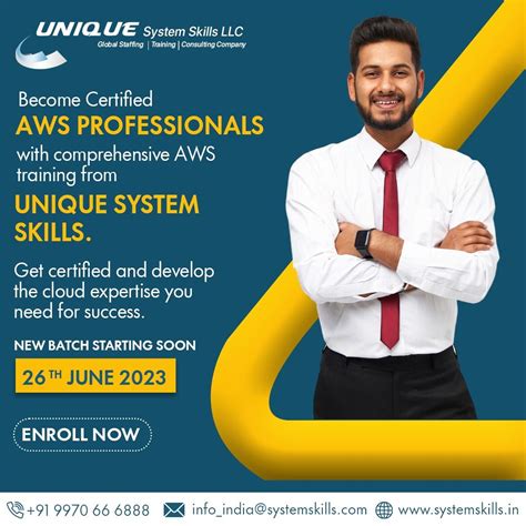 Unique System Skills India Pvt Ltd On Linkedin Awsprofessionals Awscertification