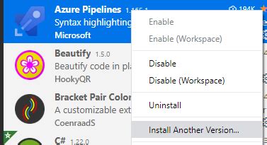 Schema Constantly Reloading Issue Microsoft Azure Pipelines Vscode GitHub