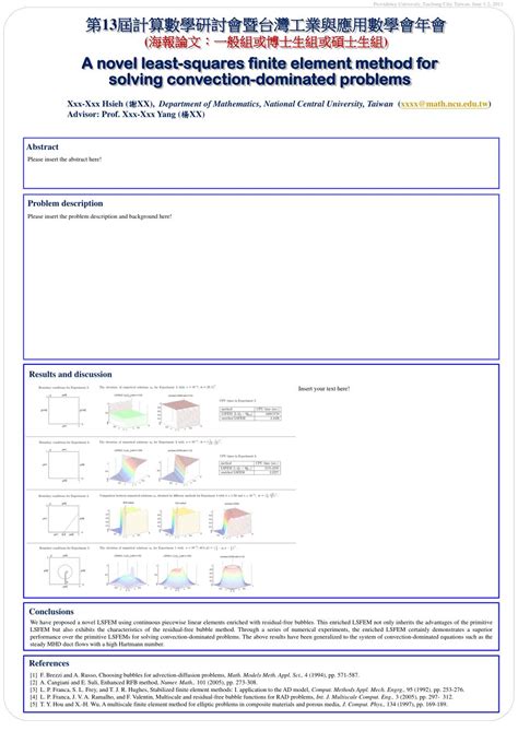 Ppt A Novel Least Squares Finite Element Method For Solving Convection Dominated Problems