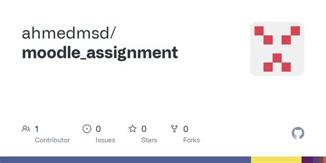 Moodle Assignment Tokenpluginfile Php At Main Ahmedmsd Moodle Assignment Github