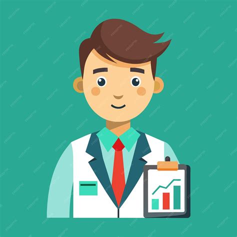 Premium Vector Astrophysicist Vector Character In Flat Style