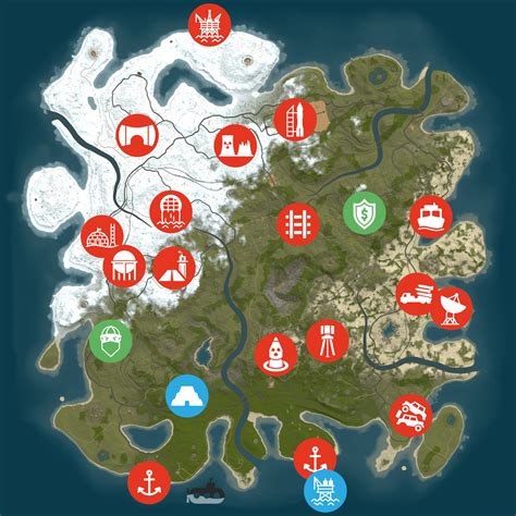 Rust Server Map Page For Rustafied Com EU Long