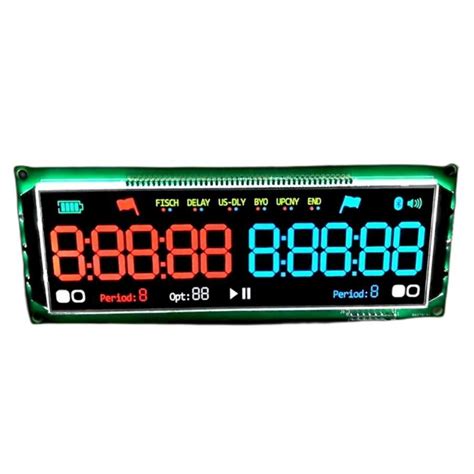 oem odm digit dispenser meter 7 segment va htn tn lcd lcd display panel