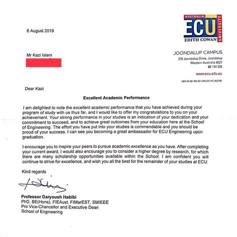 Kazi Yasin Islam On Linkedin Received A Letter Of Commendation From