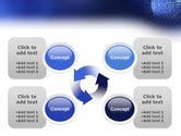 Infinite Space PowerPoint Template Backgrounds PoweredTemplate