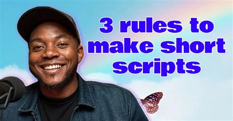 3 Rules To Write Better Scripts For Shorts From Podcasts And Vlogs
