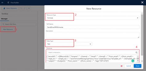 Send Email Through Salesforce Flow Inwise