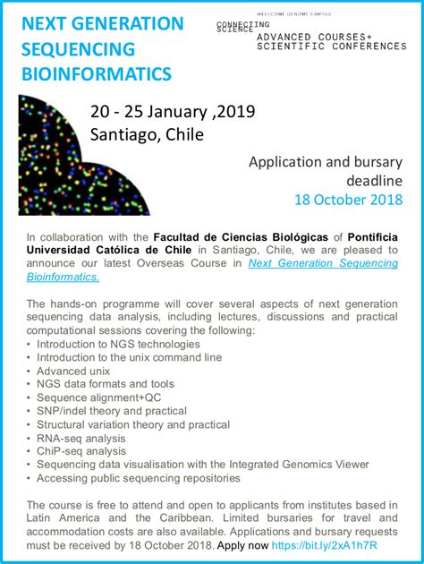Next Generation Sequencing Bioinformatics Doctorado En Ciencias