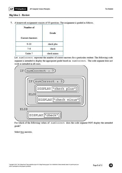 Ap Computer Science A 2020 Practice Exam Answers Ap Computer