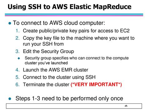 lecture 16b instructions on how to use hadoop on amazon web services ppt download