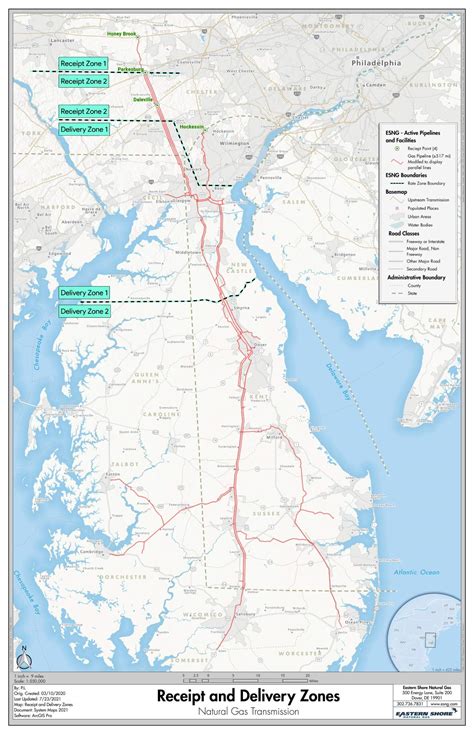 Natural Gas Pipeline Map