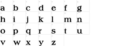 Offset Plain Font