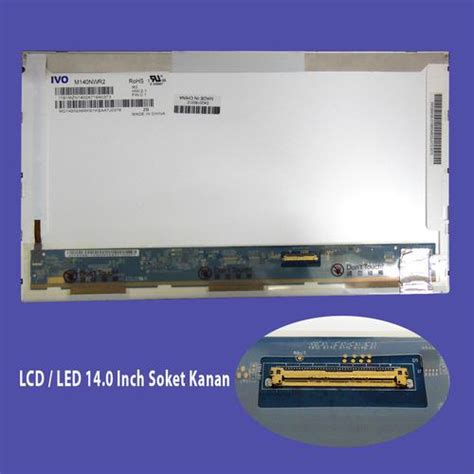 Jual LCD LED Inch Soket Kanan Jakarta Pusat Notebook Expert Official Tokopedia