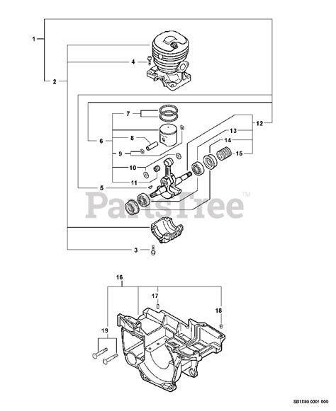 Echo CS Echo Chainsaw SN C C Engine Short Block SB