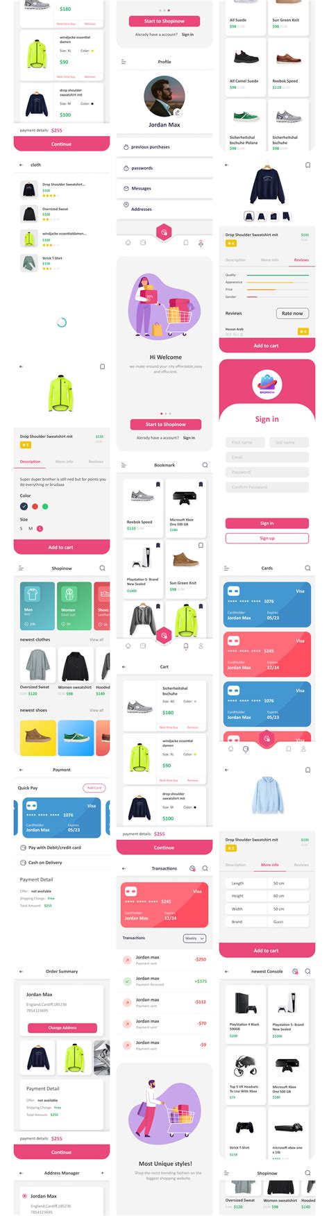 Shopinow Flutter Ecommerce Template Codemarket