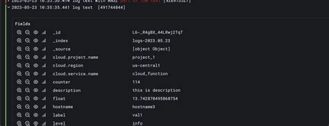 Regression Explore Elastic Lots Of Object Object Values When