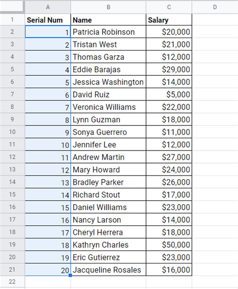 Ways To Add Serial Numbers In Google Sheets Ok Sheets Ways To Add Serial Numbers In Google Sheets Ok Sheets