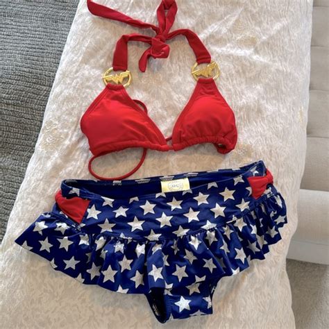 Dc Comics Swim Copy Dc Comics Swim Wonder Woman Ruffle Bikini