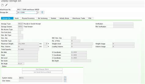 Solved No Storage Bin Found Issue Message No SCWM LC106 SAP Community