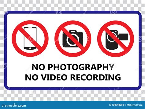 No Recording Policy Template