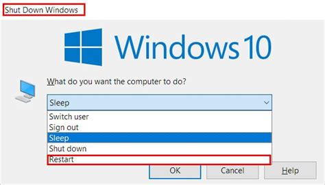 How To Restart A Computer With Keyboard