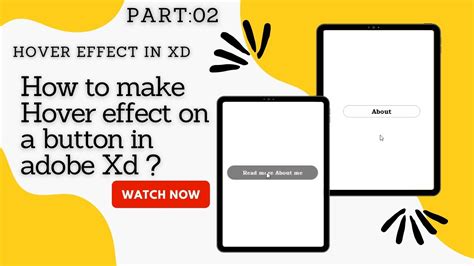 how to make hover effect in adobe xd design a button in adobe xd with hover effect adobexd