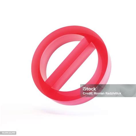 빨간색 아이콘 금지 흰색 스튜디오 배경에 중지를 표시합니다 웹 개념 0명에 대한 스톡 사진 및 기타 이미지 0명 개념 개념 기호 Istock