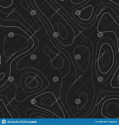 Contour Lines Stock Vector Illustration Of Geometric 139807455