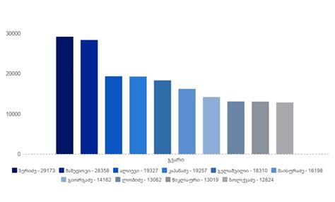 რომელია ყველაზე გავრცელებული სახელები და გვარები საქართველოში ნახეთ 2018 წლის მონაცემები