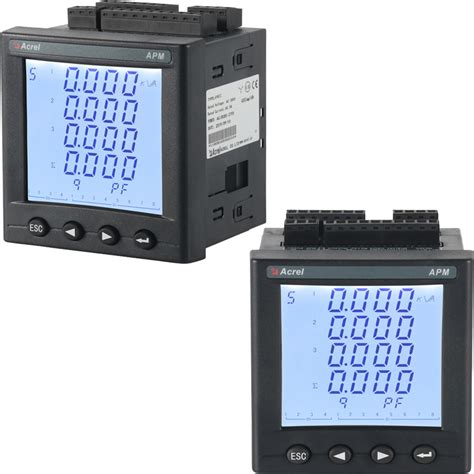 Acrel Apm800 Comprehensive Monitoring Meter For Power Quality Monitoring 3 Phase And Data Center