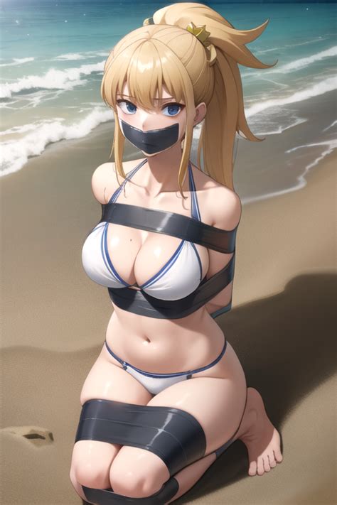 Krystal In Bikini Tied Up And Gagged 3 By Thy0809 On Deviantart