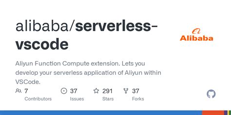 Github Alibabaserverless Vscode Aliyun Function Compute Extension