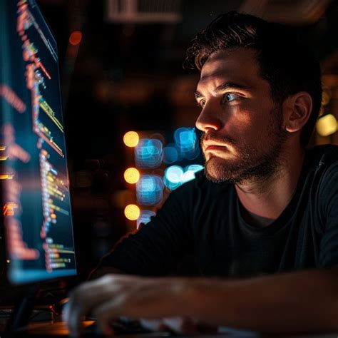 Free Focused Software Developer Image Download At Stockcake