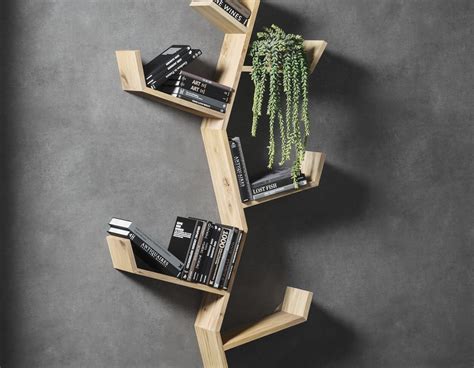 Tree Shelf Oak Tree Shelf Tree Shelves Oak Shelves Etsy