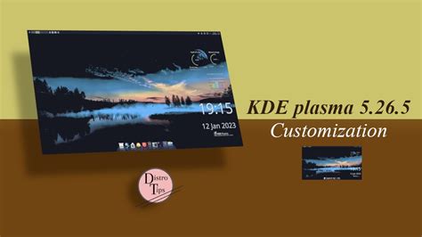 Kde Plasma Customization Kde Plasma 5 26 5 Customization Youtube