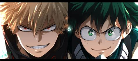Midoriya Izuku And Bakugou Katsuki Boku No Hero Academia Drawn By Mkm Mkm Storage Danbooru