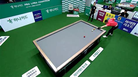 다음스포츠 4세트도 승리하며 경기를 원점으로 돌리는 서현민 하나카드 Pba챔피언십